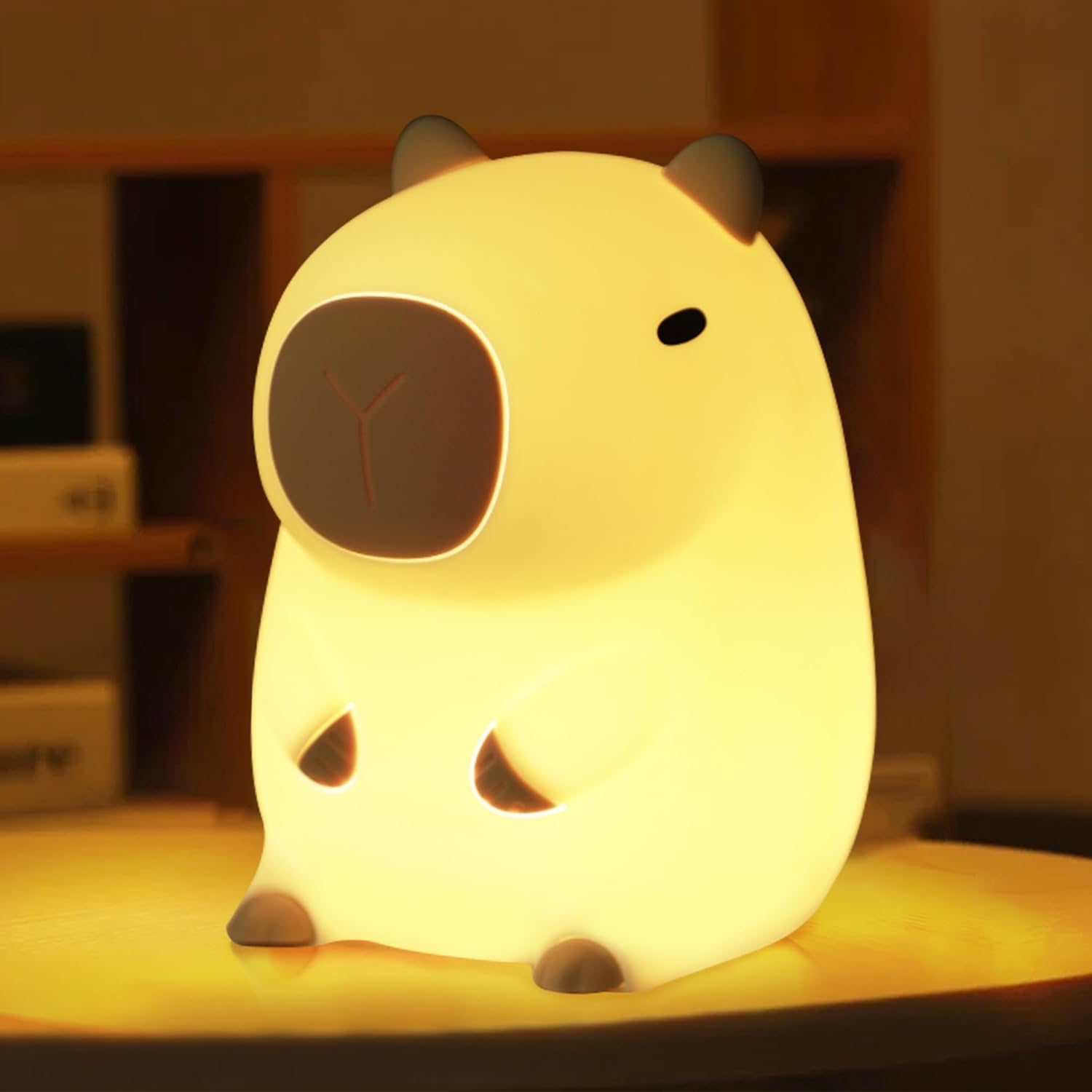 GlowBuddy™ Capybara Silicone Nightlight