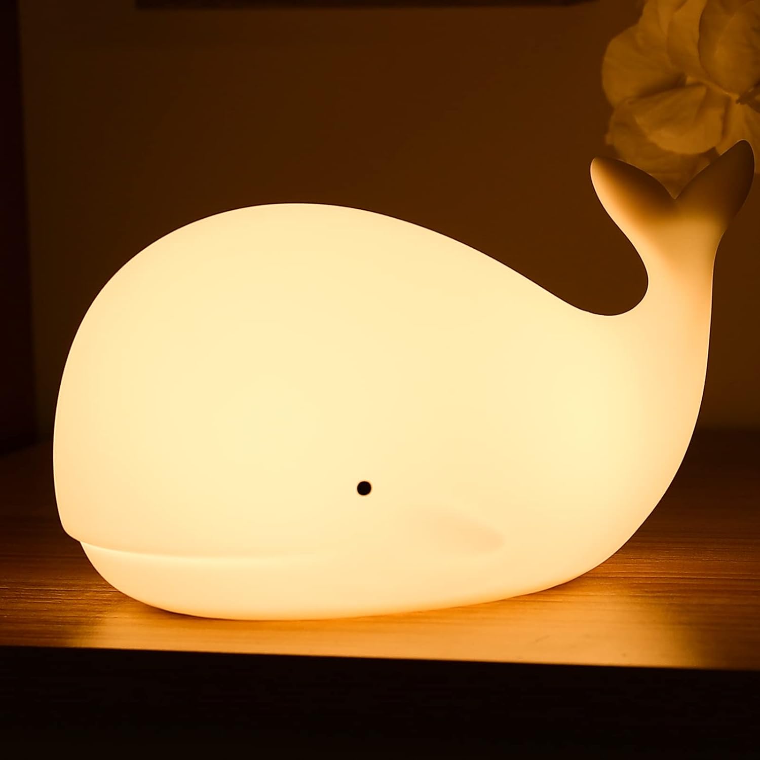 GlowBuddy™ Whale Silicone Nightlight